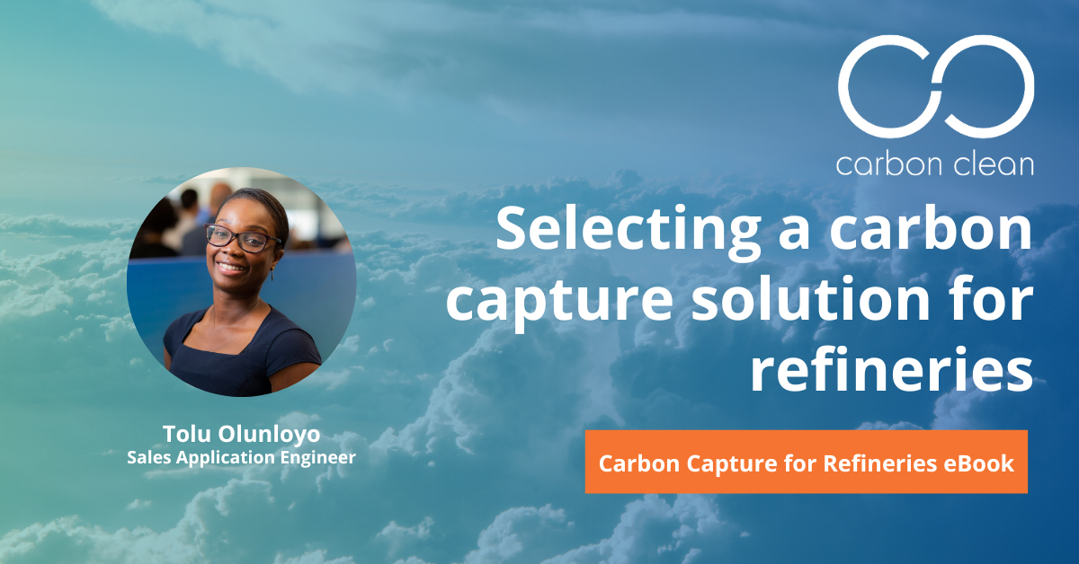 Selecting a carbon capture solution for refineries